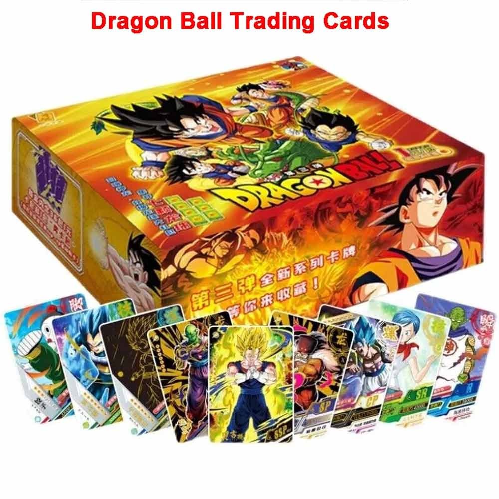 Dragon Ball Collection Card Shiny Son Goku Saiyan Vegeta Trading Flash ...