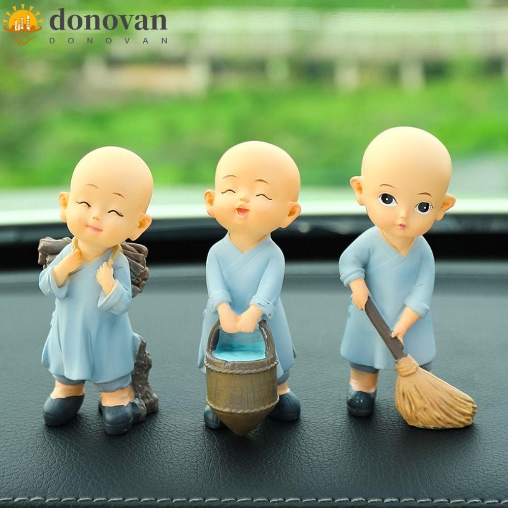 Dodonvan Monks Action Figure,เรซิ่นวงFigurinesเครื่องประดับรถ,Creative ...