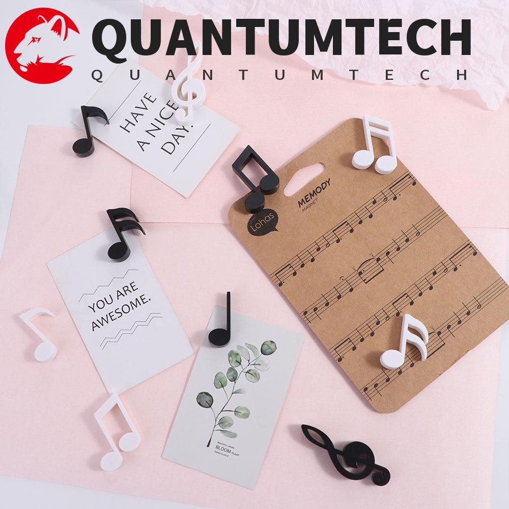 QUANTUMTECH ข้อความสติกเกอร์ห้องครัว Creative Office Home Decor ไวท์บอร์ด Locker บันทึกดนตรี ...