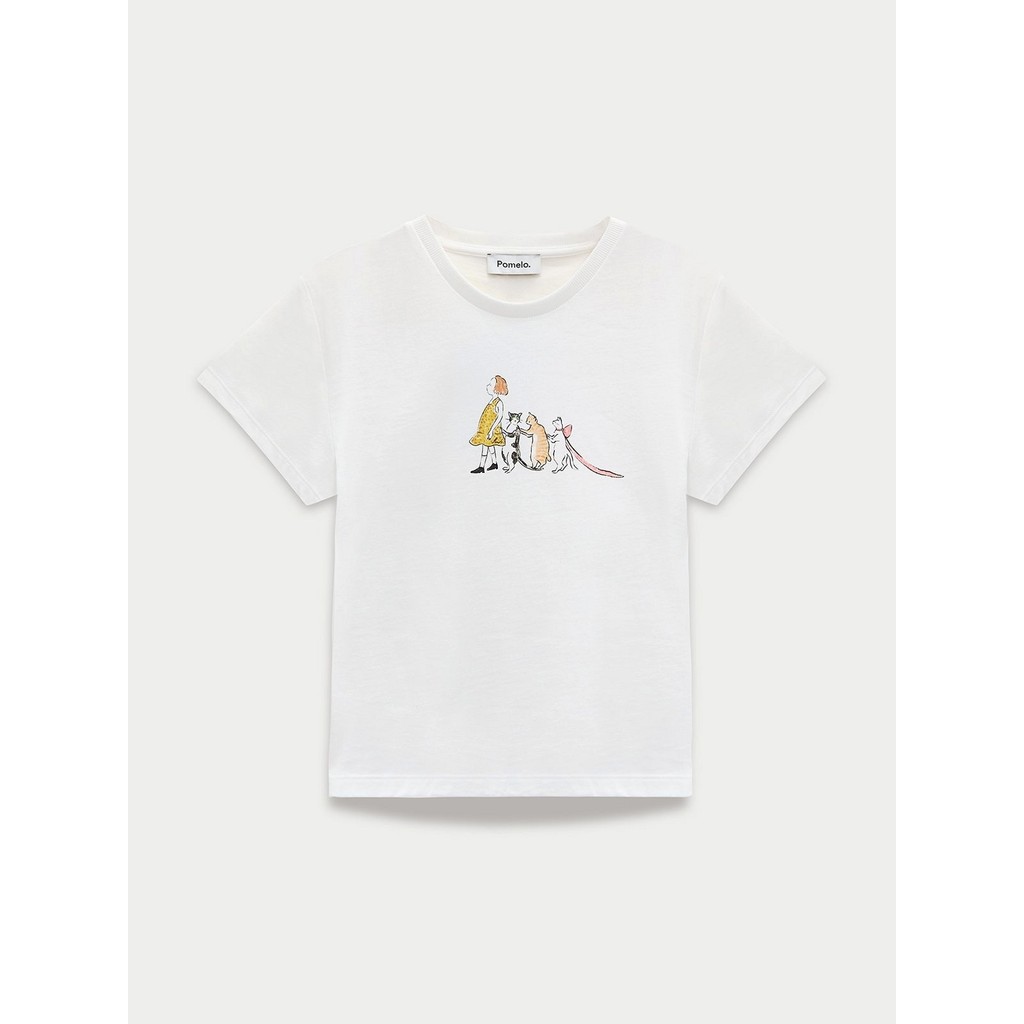 [Pomelo] เสื้อทีเชิ้ตพิมพ์ลายกราฟิก / Graphic Tee | Shopee Thailand