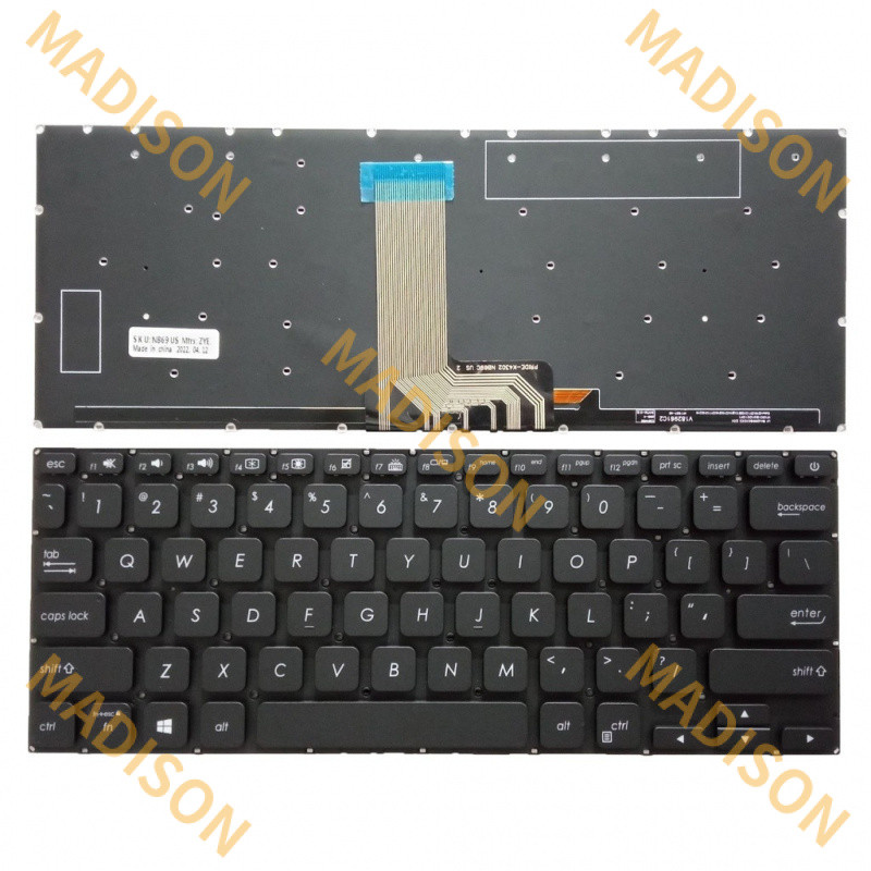 ใหม่สำหรับ Asus VivoBook 14x412 x412fa x412u x412ua x412ub US Keyboard ...