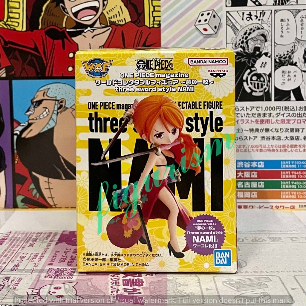 🔥 WCF Three Sword Style Nami นามิ ONE PIECE Magazine ~ A Piece of Dream ...