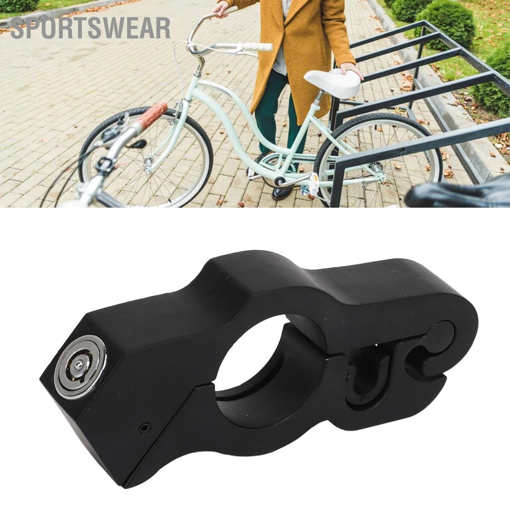 Sportswear Motorcycle Grip Handlebar Lock Preventing Theft Heavy Duty ...