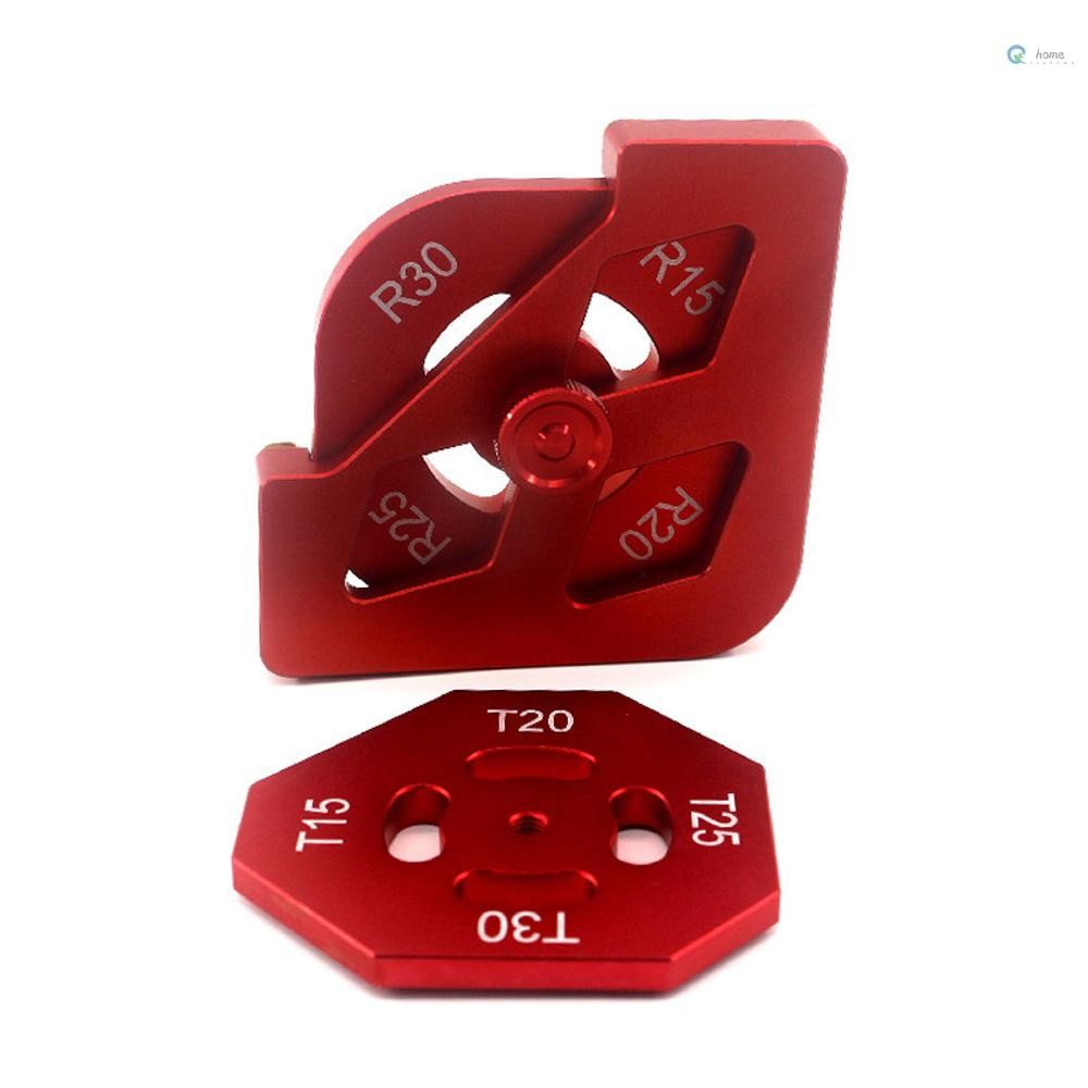 งานไม้รอบมุม Chamfer แม่แบบ Arc มุม T มุมไม้ขอบ Jig Locator Fillet Arc ...