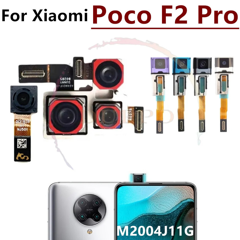 Original ด้านหน้า Seilfie กล้องด้านหลังขนาดเล็กสําหรับ Xiaomi POCO F2 ...