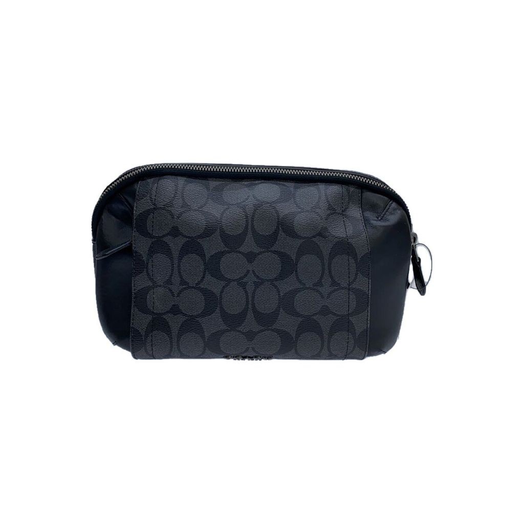 COACH Waist Bag Graham Utility_Signature_Black PVC BLK Direct from ...