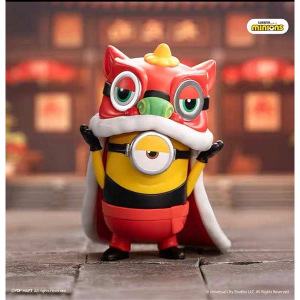 ของแท้ POPMART POPMART Minions Chinese Series Figure Mystery Box Gift ...