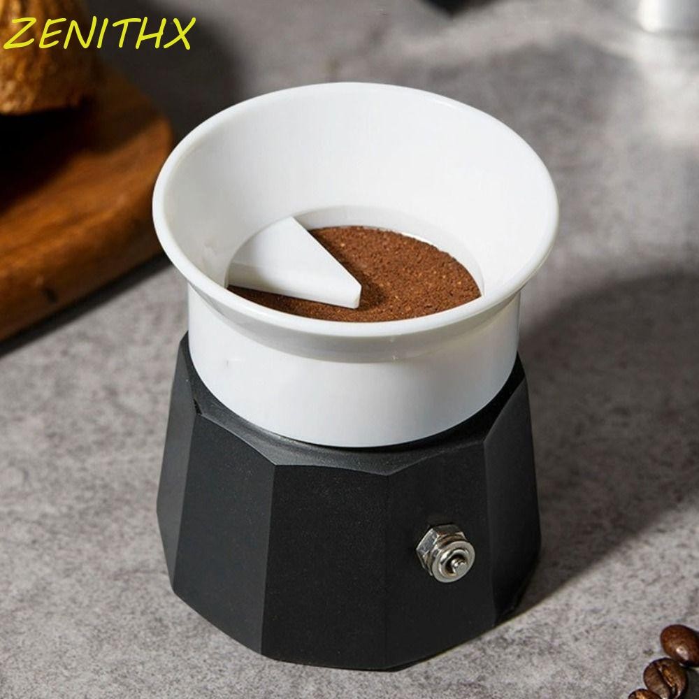 Zenithx Moka Pot Tamper, Anti-spill Powder Non Pressure Rotary Powder ...
