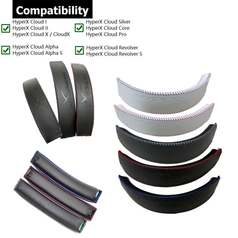 1 ชิ้นเปลี่ยนแถบคาดศีรษะสําหรับ HyperX Cloud I 1 / II 2 / X CloudX ...