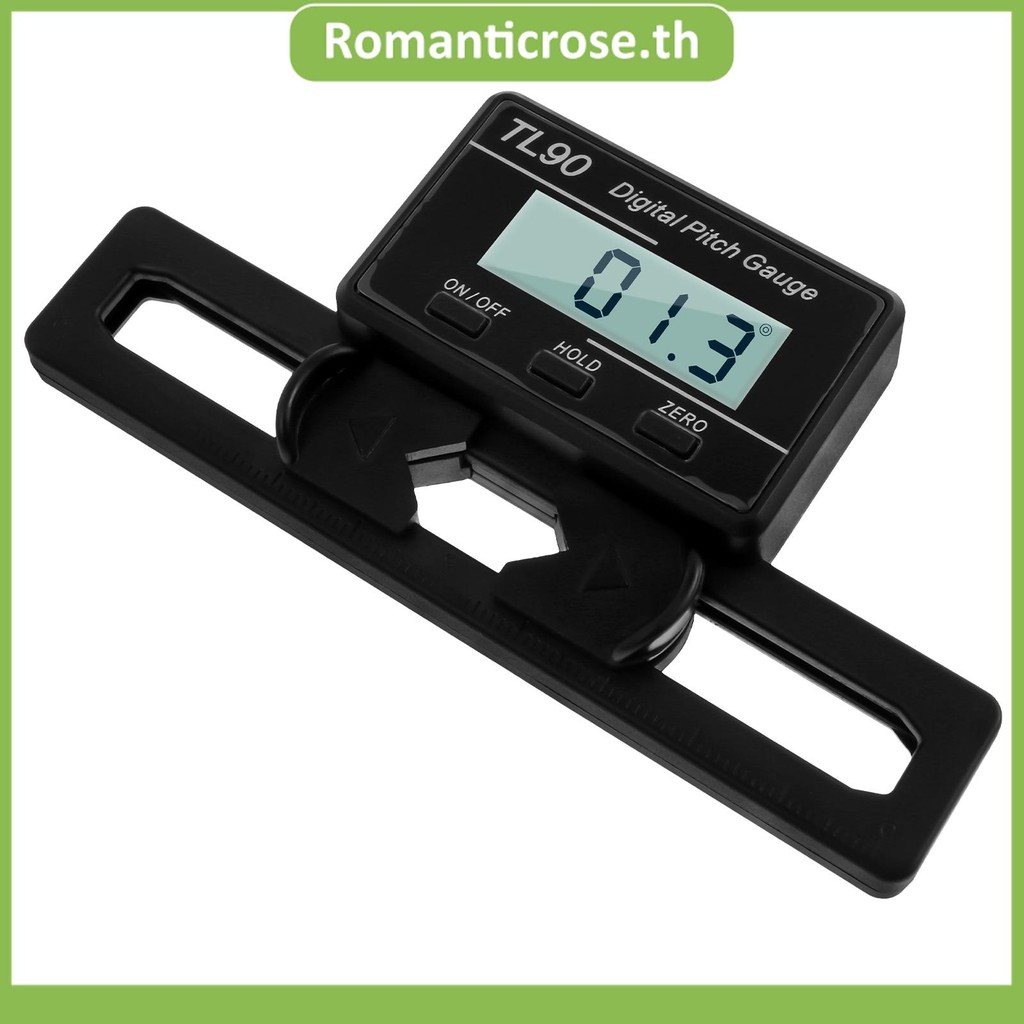 Digital Pitch Gauge ABS ระดับดิจิตอลเครื่องวัดมุม Digital Pitch Meter ...