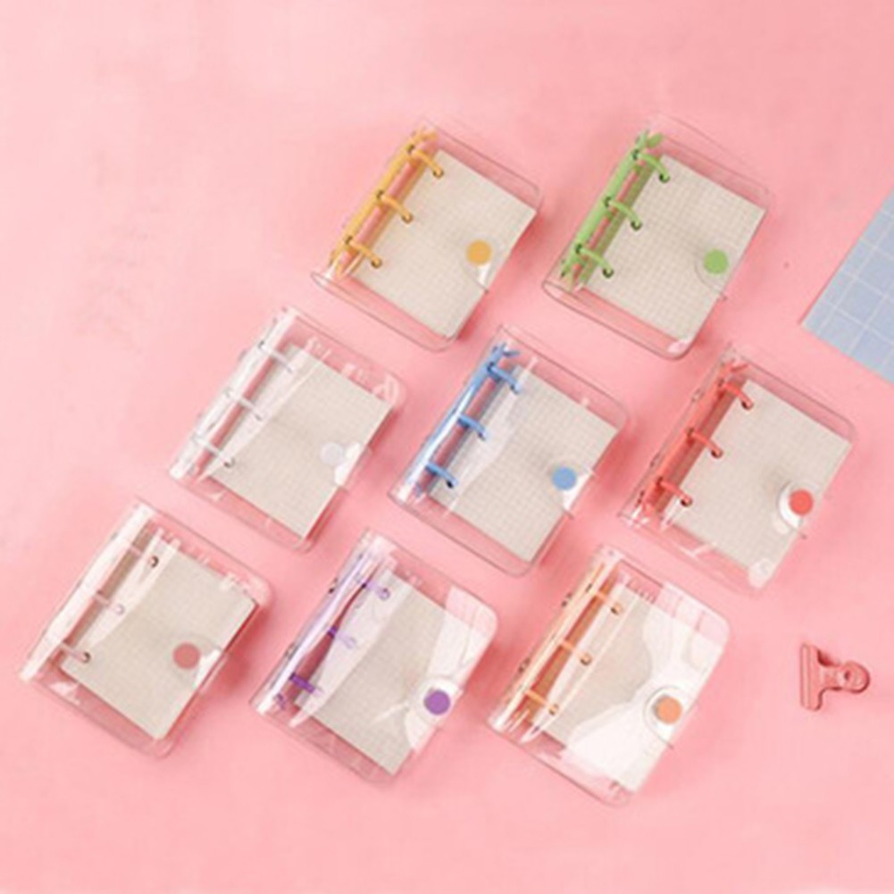 Mini 3 Ring Binder Diary Hand Book Stationery Notebook & Journal ...