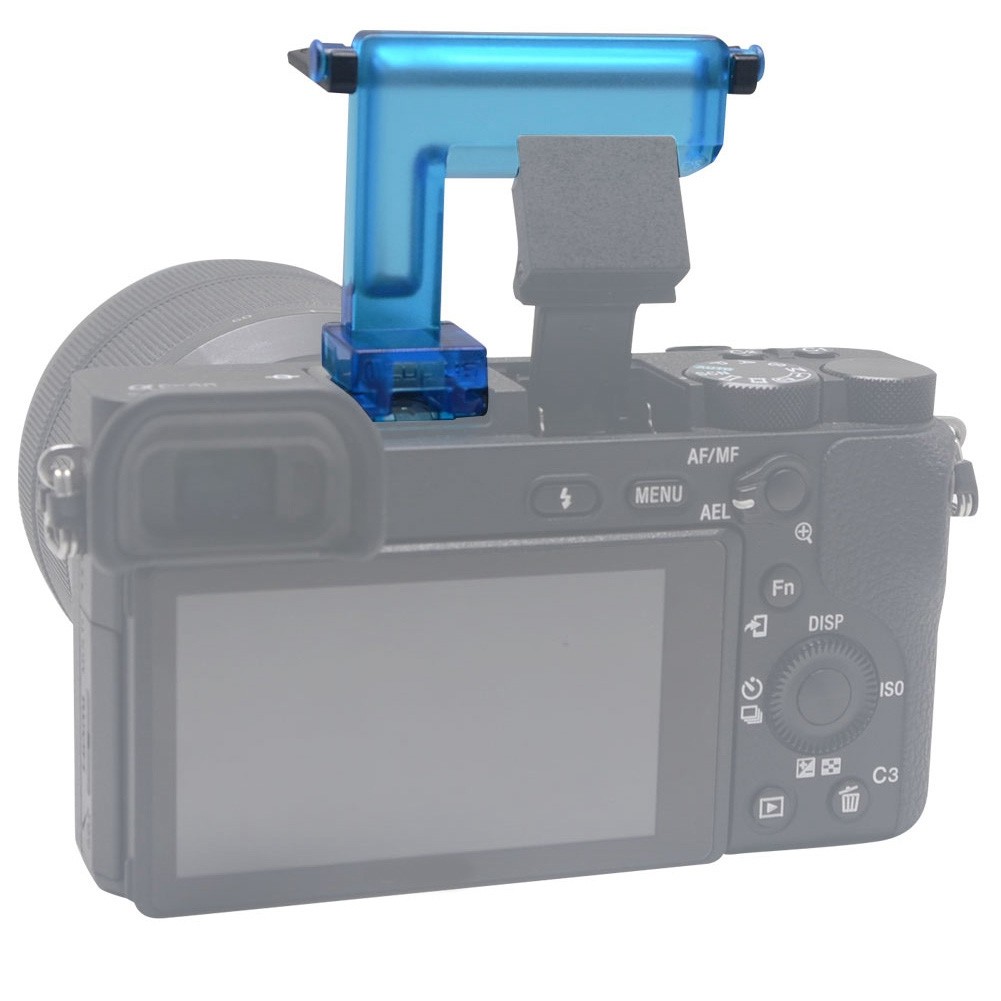 กล้อง Diffuser 4 สีวัสดุ Soft Light Flash สำหรับ A6000 A6500 SONY ...