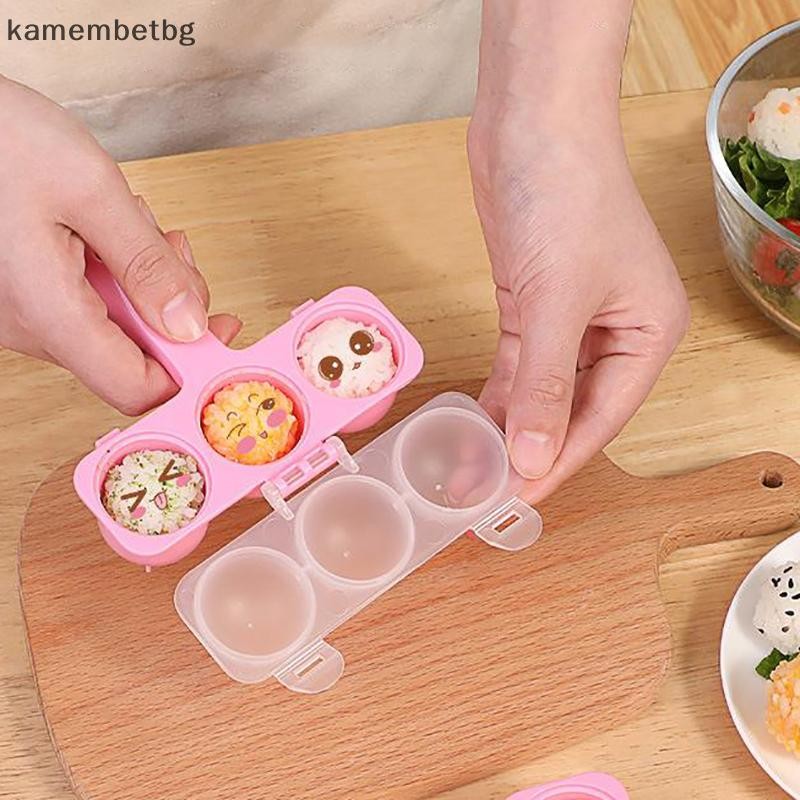 Kamembetbg ความคิดสร้างสรรค์ Mini Rice Ball แม่พิมพ์ซูชิแม่พิมพ์ Maker ...