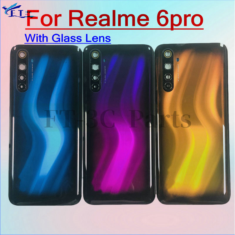สําหรับ OPPO Realme 6 pro ฝาหลังแบตเตอรี่กรณีอะไหล่ | Shopee Thailand