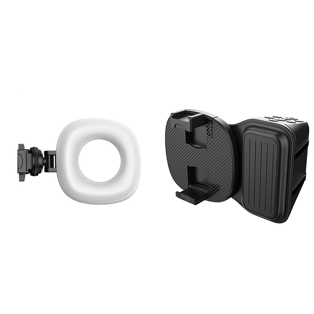 SUFA ด้ามจับชัตเตอร์กล้องสมาร์ทโฟนไร้สายพร้อมไฟเติมแบบปรับได้สําหรับที่ ...