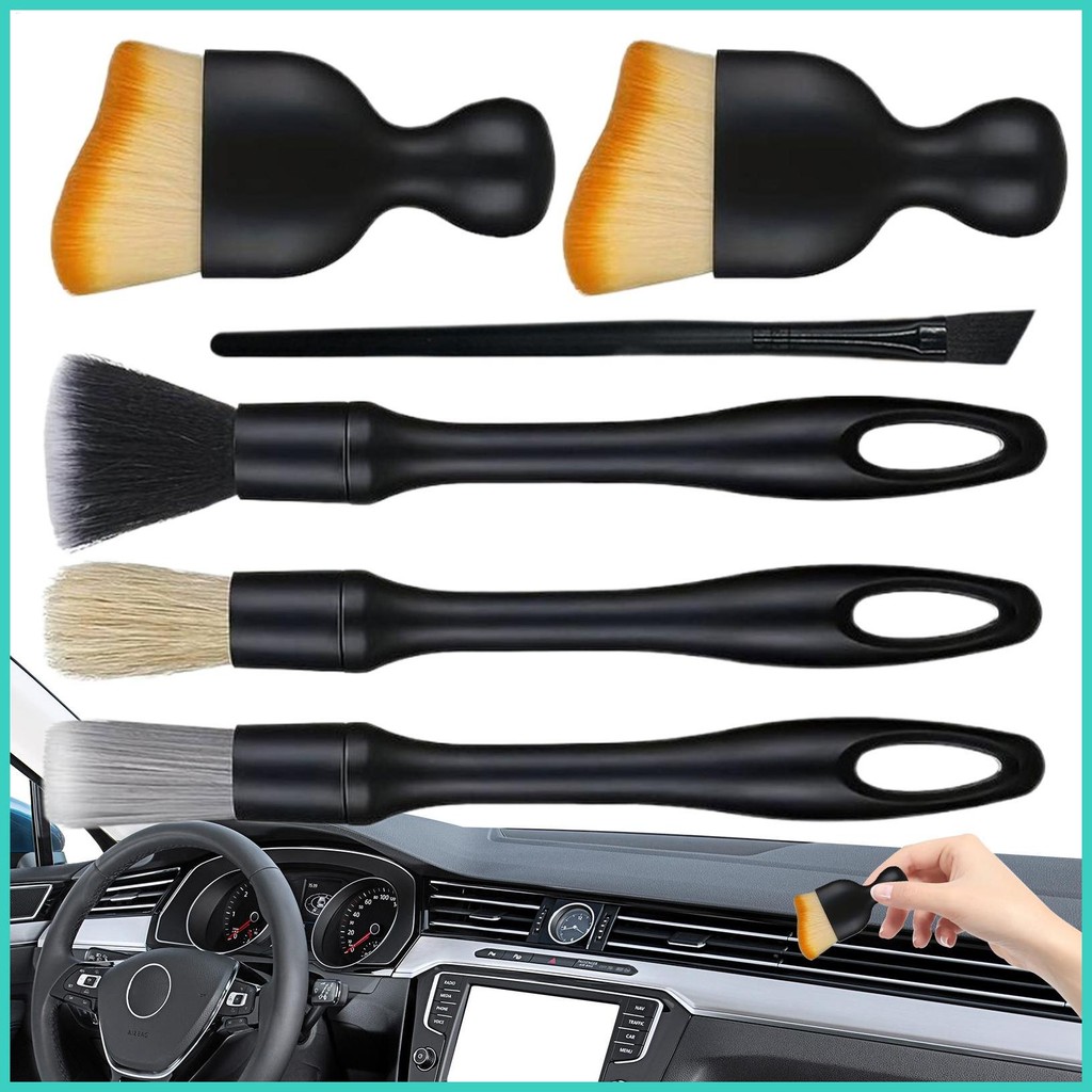 ชุดแปรงรถยนต์ยานพาหนะรายละเอียดภายนอกแปรงผมนุ่มรายละเอียดอัตโนมัติชุด ...