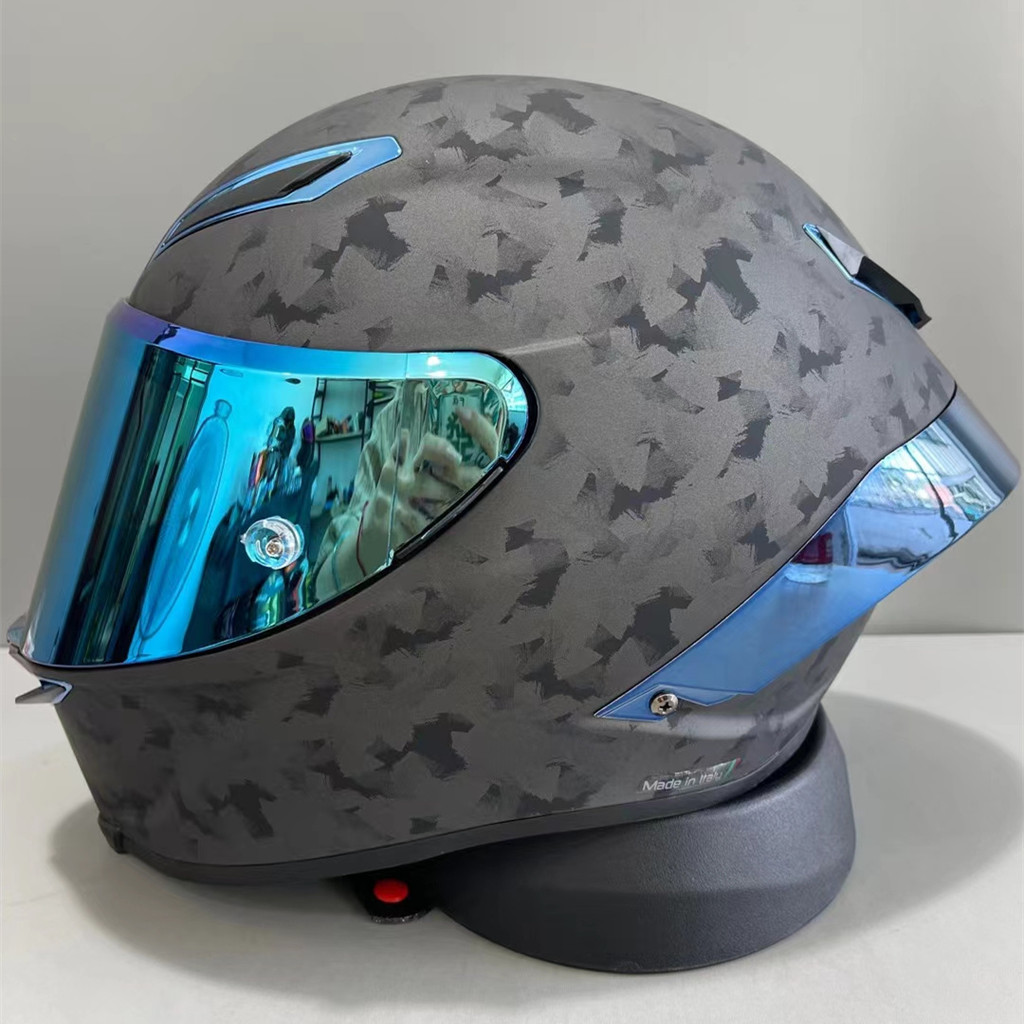 Agv Pista Ice Cube หมวกกันน็อคแบบเต็มหน้าขี่รถจักรยานยนต์วิบากแข่งหมวกกันน็อค Motobike | Shopee ...