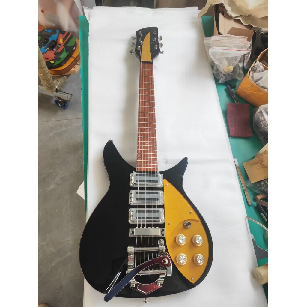 Rickenbacker 325 กีตาร์ไฟฟ้าเครื่องปิ้งขนมปังรถกระบะ Tremolo Vibrato ...
