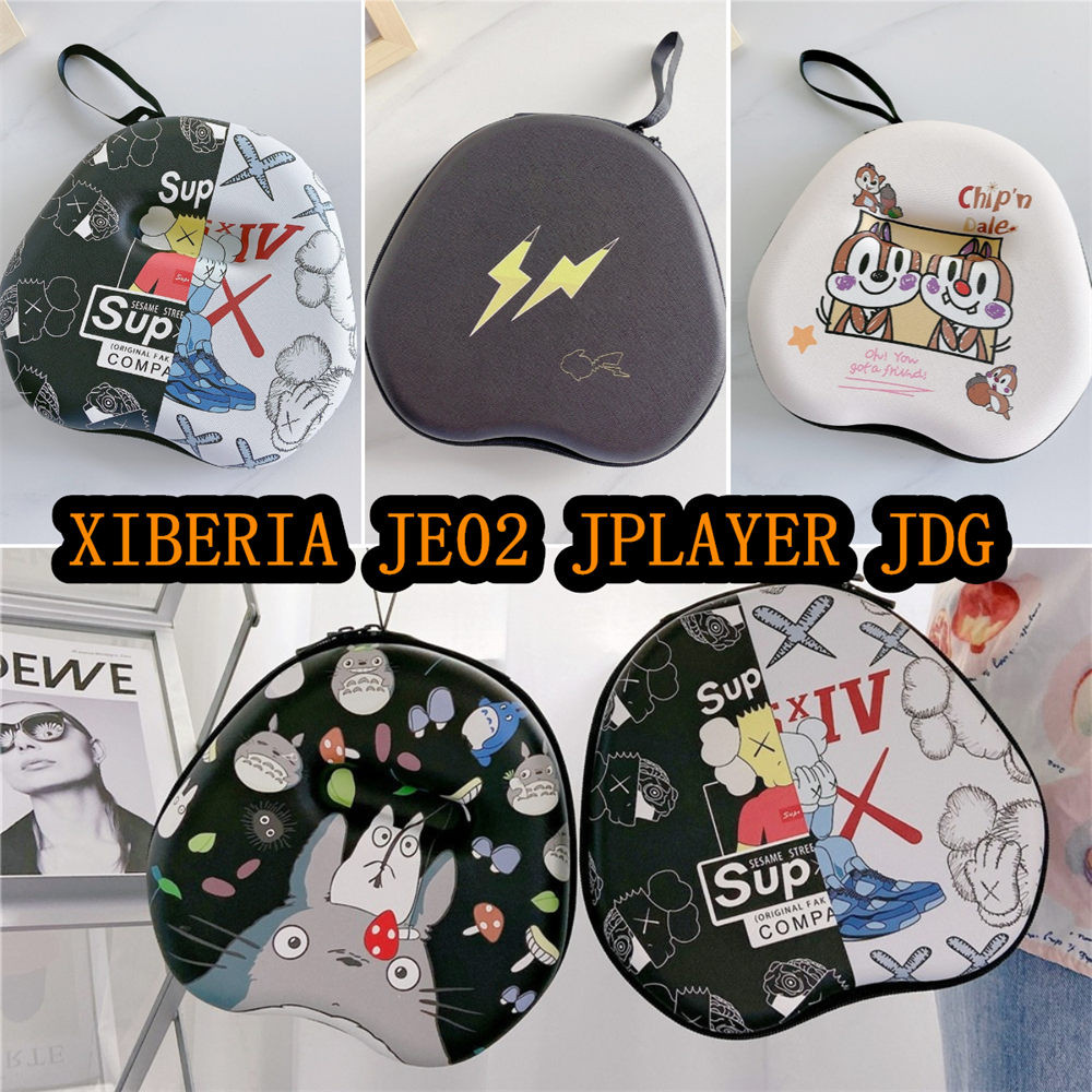 In Stock สําหรับ XIBERIA JE02 JPLAYER JDG หูฟังกรณีการ์ตูนสดสไตล์ EVA แผ่นรองหูฟังปลอกกล่องชุดหู ...