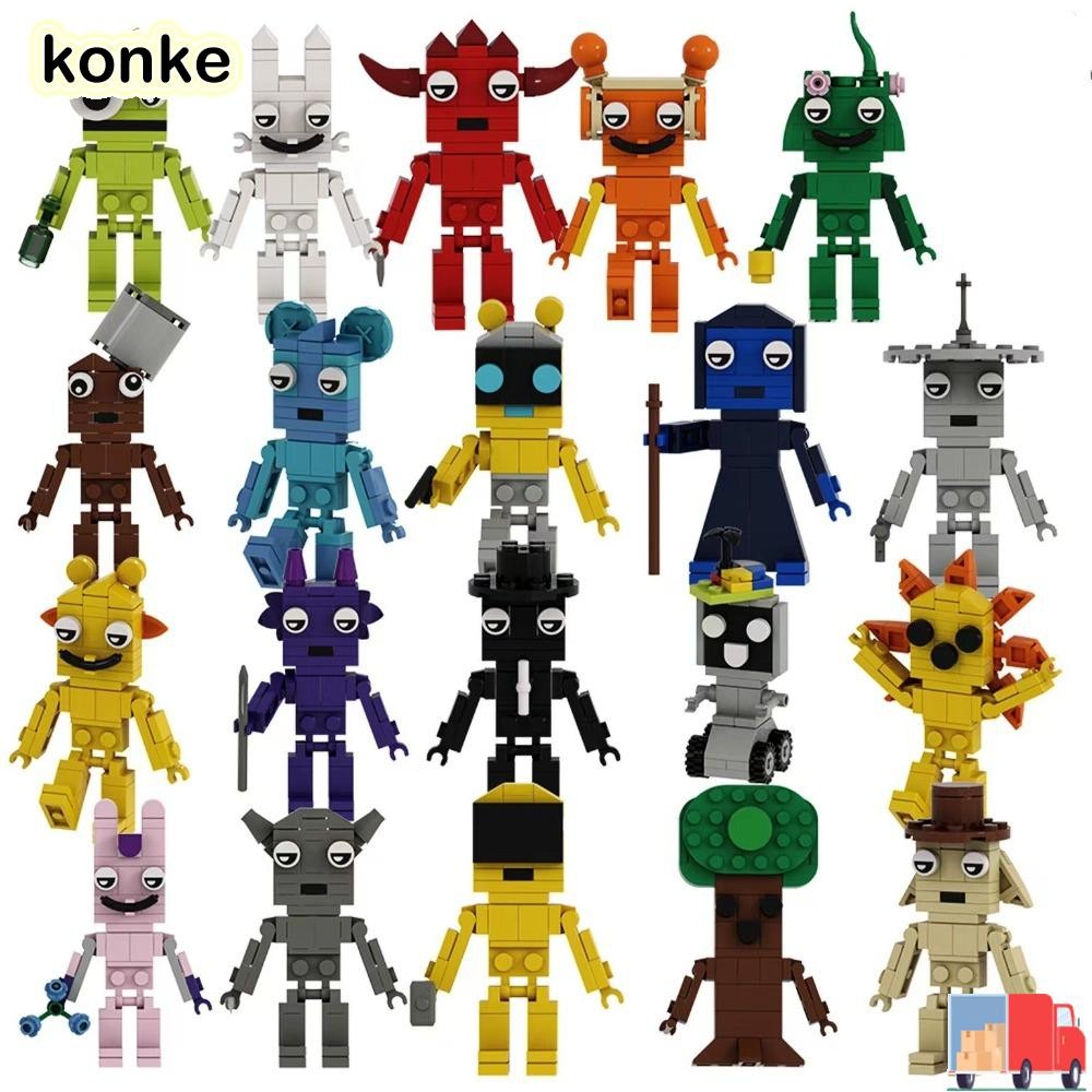 KONKE Sprunki Building Blocks, Rhythm Box Game Peripheral Building ...