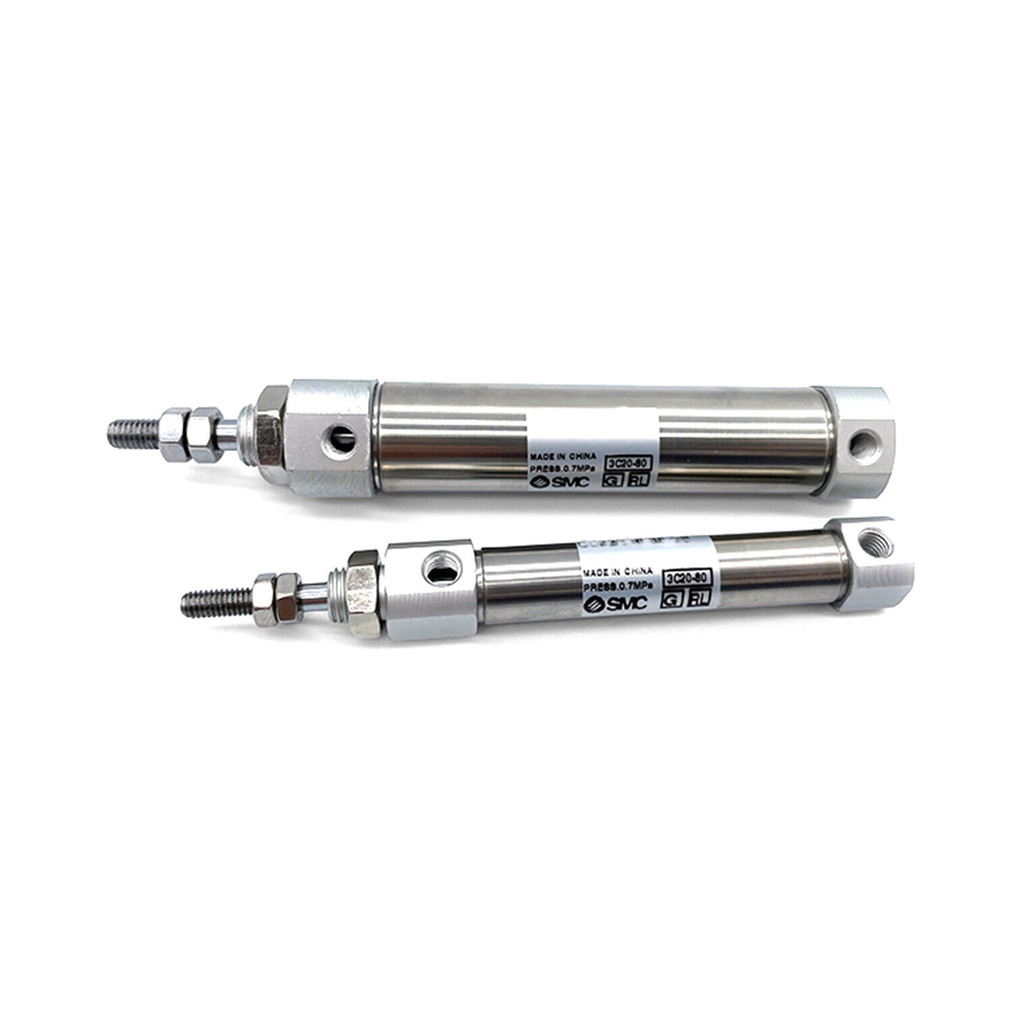 ใหม่ SMC รอบกระบอก CDJ2B10-155Z-B Double Acting Single Rod Auto สวิทช์กระบอก CDJ2B10-5-B CJ2 ...