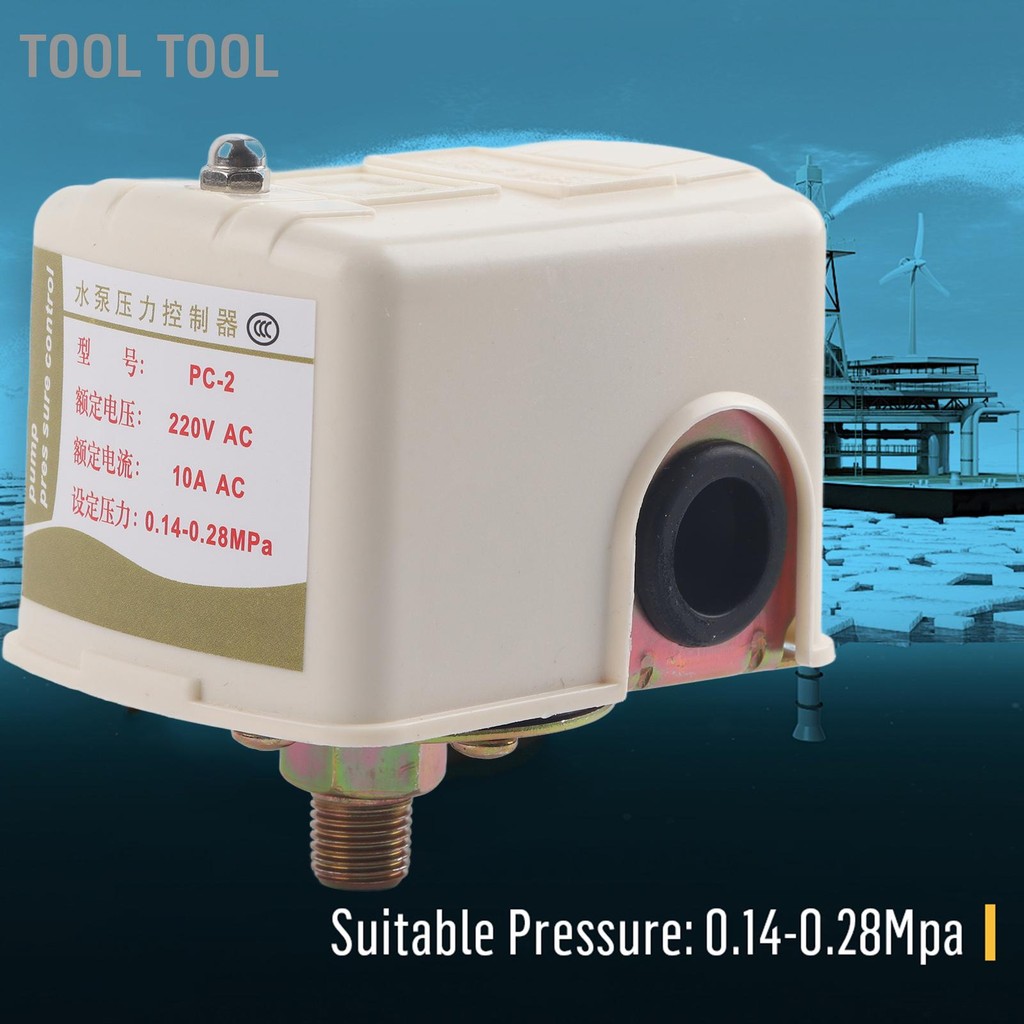 Tool 1pc Well Water Pump Parts Double pole Adjustable Pressure Control ...