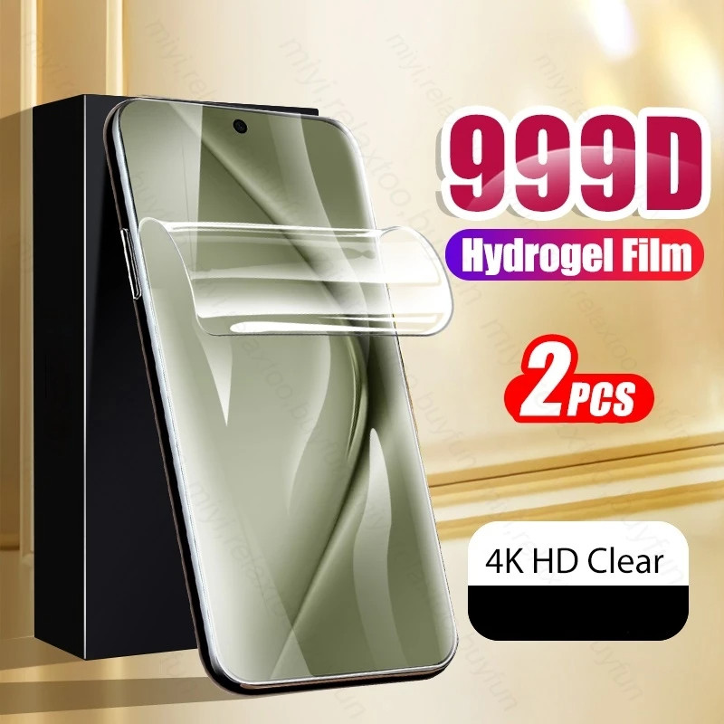 Honor X60Pro X50Pro X50iPlus X50GT 999D HD Clear Soft Hydrogel ฟิล์มสําหรับ Honor X60 X50 Pro GT ...