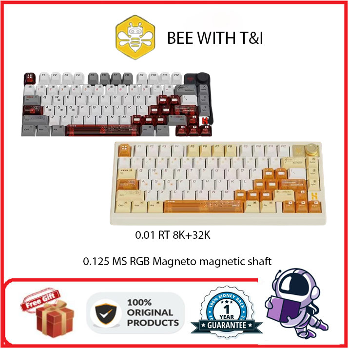 Bee WITH HACKER 75M อลูมิเนียมสําหรับเล่นเกม RGB Magneto Magnetic ...