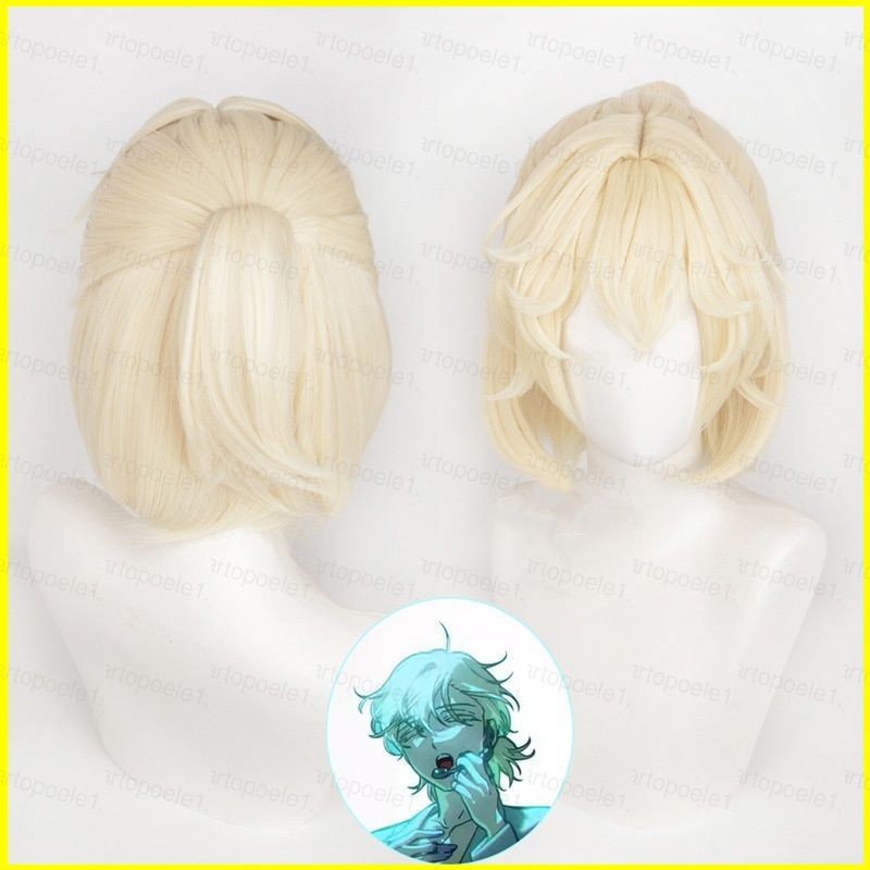 Bx ALIEN STAGE LUKA คอสเพลย์วิกผมหนังศีรษะเทียมอะนิเมะผม Hairpiece ทน ...