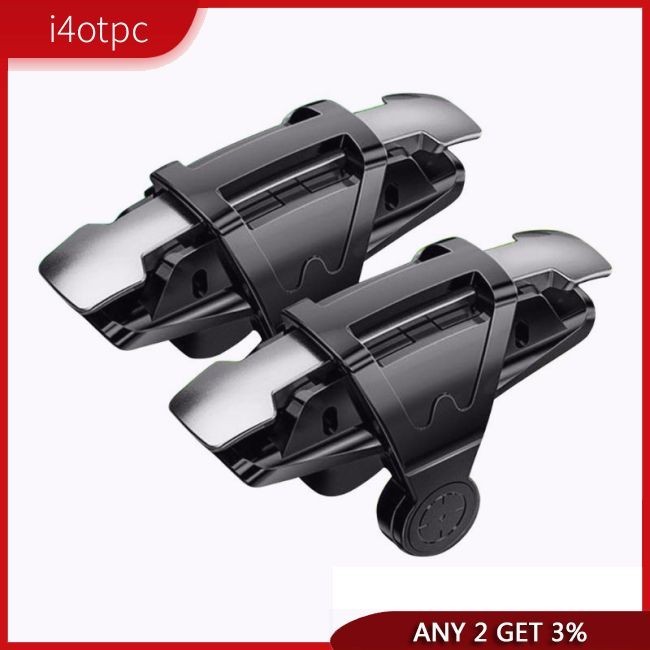 I4otpc 2 ชิ้น M9 เกมมือถือ Trigger Controller จอยสติ๊กปุ่มเกมแพดสําหรับ Pubg โทรศัพท์มือถือเกม ...