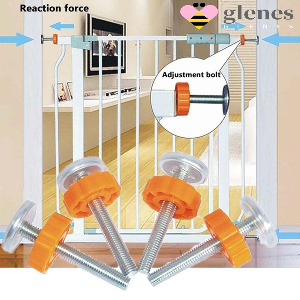 GLENES Gate Bolts Gate Baby Fence Screws Pet Safety พร้อมล็อค Baby Safe ...