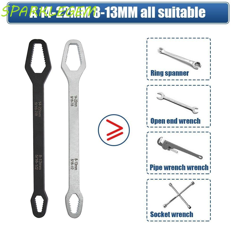 SPARKLEGEM Double-head Torx Spanner 3-17 มม.เครื่องมืออเนกประสงค์ ...