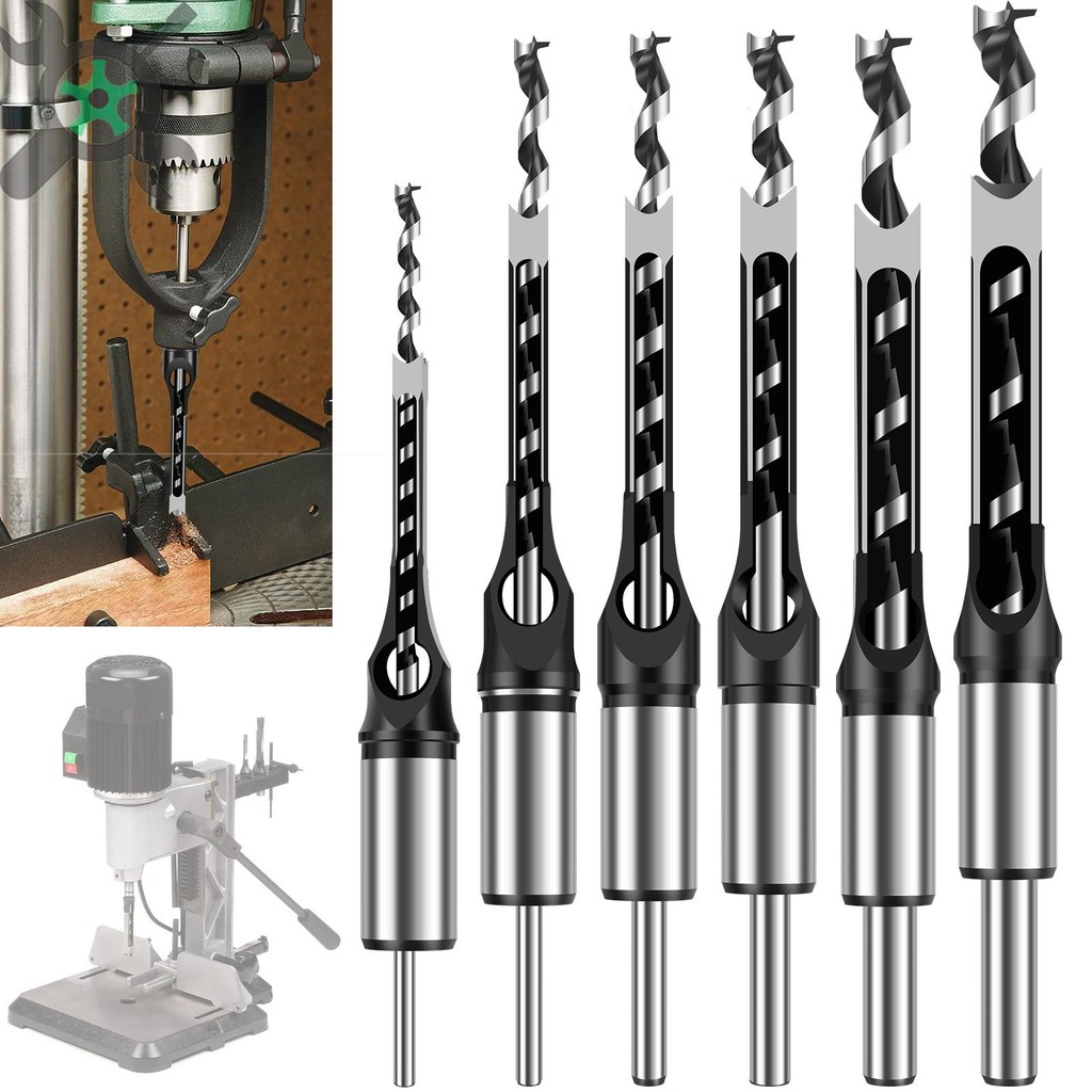 ดอกสว่านรูสี่เหลี่ยมเหล็กความเร็วสูง Mortise Chisel Bits Premium ...