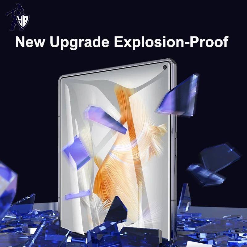 Huawei MateX6 MateX5 MateX3 MateX2 3 ใน 1 ด้านหน้ากลับ HD Clear Soft Hydrogel ฟิล์มสําหรับ ...