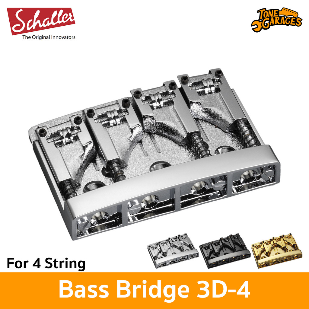 Schaller Bass Bridge 3D-4 for 4 string | Shopee Thailand