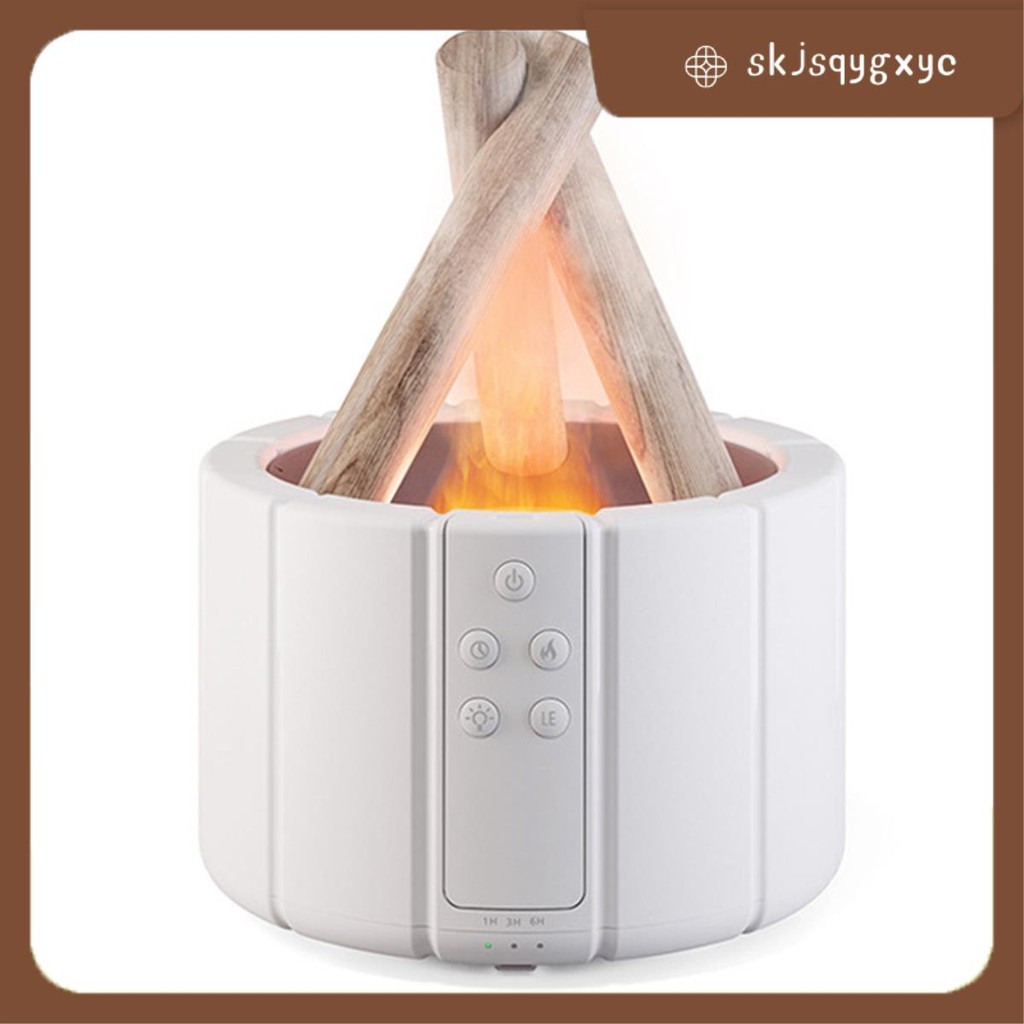 skjsqygxycSimulated Flame Diffuser Bonfire Air Humidifier อัลตราโซนิก ...