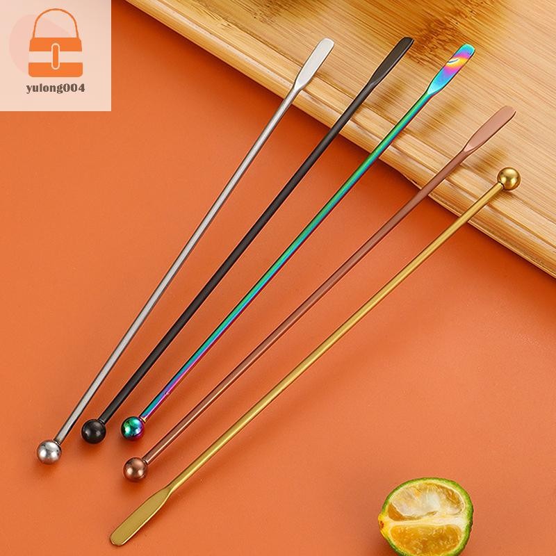 [PE] 304 สแตนเลสสตีลกาแฟกวนแท่งบาร์น้ําผลไม้ Rio Cocktail Creative ...