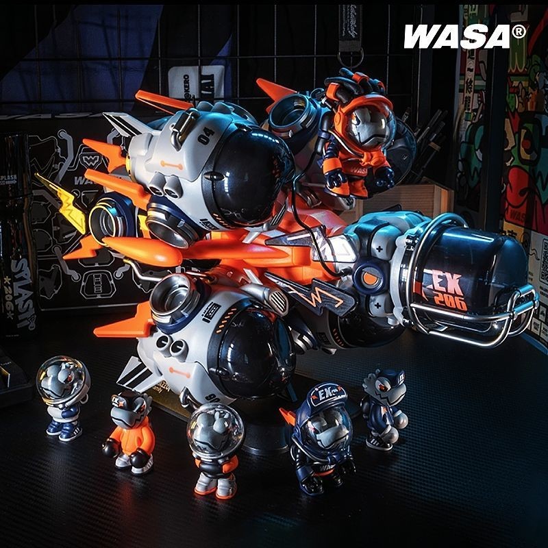 WASA Chameleon รุ่นที่สิบกล่องลึกลับยานอวกาศซีรีส์อินเทรนด์เล่นรูปตก ...