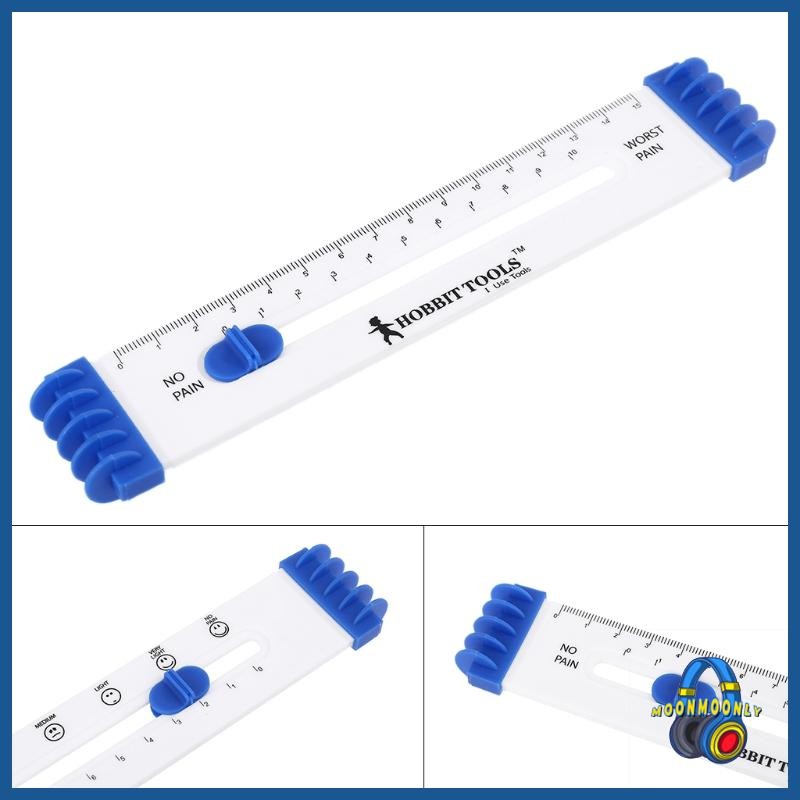 MOON Pain Scale Ruler Pain Ache การทดสอบบันทึกขนาดไม้บรรทัดเครื่องวัด ...