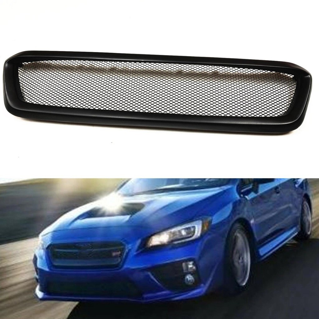 Racing Grill Front Grille สําหรับ Subaru Impreza WRX STI 2015 2016 2017 ...