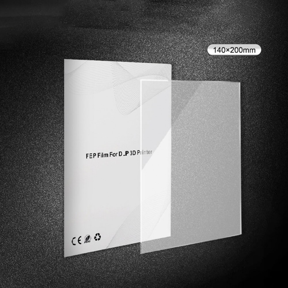 Light Curing Transparent FEP Films Set of Five Sizes Suitable for DLP ...