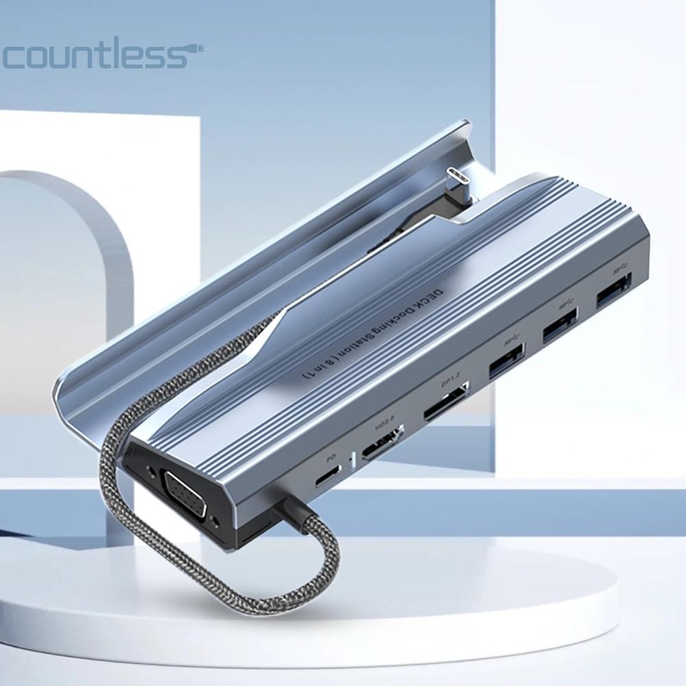 แท่นขยาย 4K 60Hz Docking Station Type C USB3.0 สําหรับคอนโซลเกม Steam ...