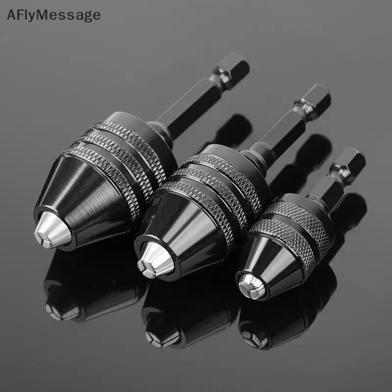 Afl Keyless เจาะ Chuck 0.3-8 มม.Self-Tighten สว่านไฟฟ้า Bits Collet ...