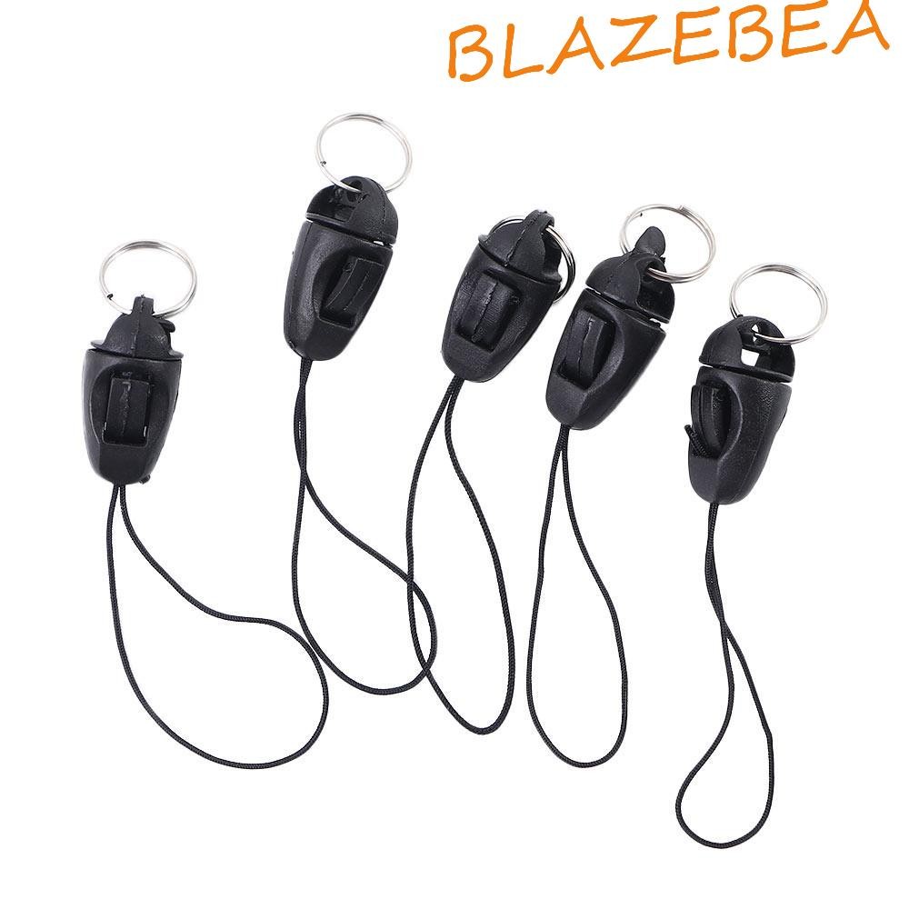 Blazebea หัวเข็มขัดที่ถอดออกได้ Blcak DIY อุปกรณ์เสริม Lanyard สายไฟหัวแขวนสายรัดกุญแจสลิงขนาด ...