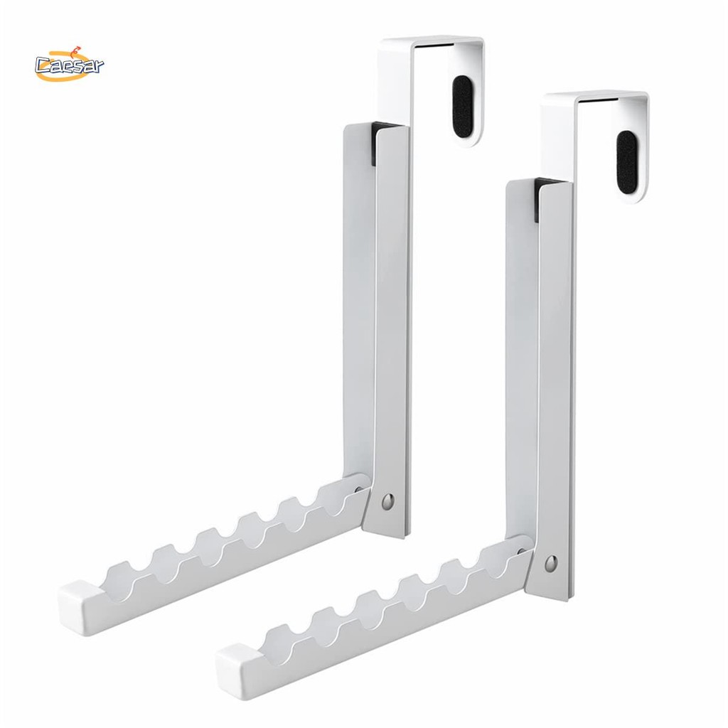 caesarA8over the Door Hooks Hanger, Folding over Door Drying Laundry ...