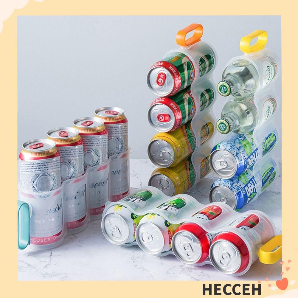 HECCEH สามารถชั้นเก็บ 4 หลุม Anti-Fall Stacking Tidy เครื่องมืออุปกรณ์ ...