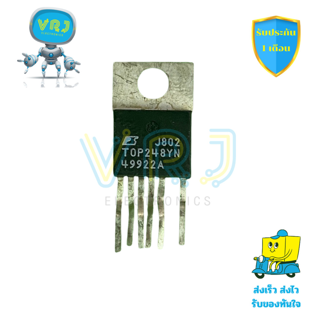 IC TOP248YN Power Switcher IC 66W แบบ TO-220 สำหรับ SMPS ของแท้ใหม่ ...