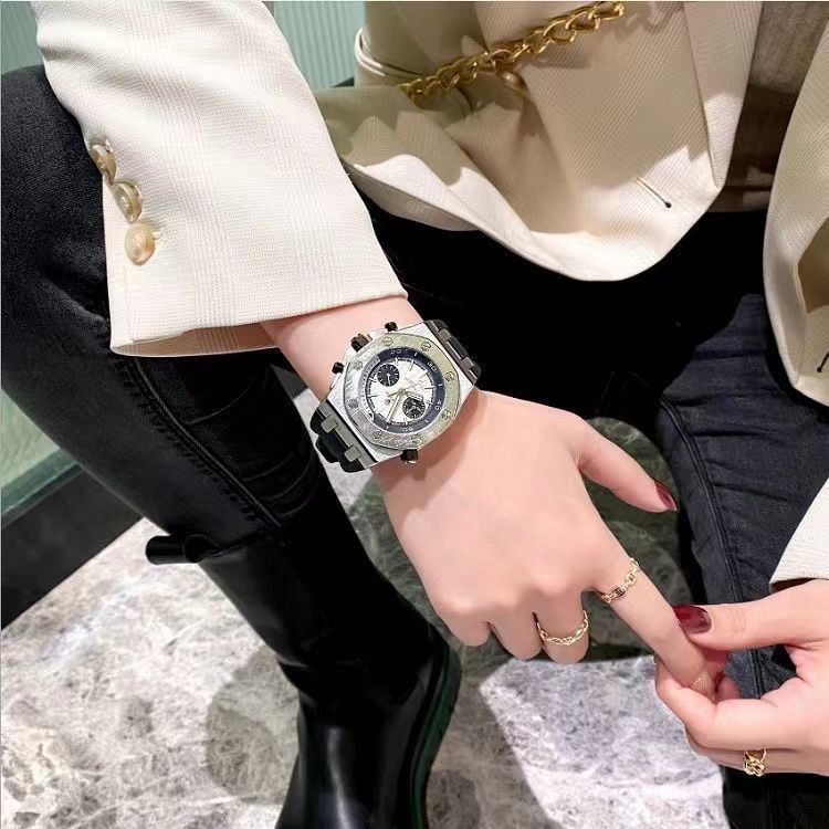 FGFDD ของแท้ Royal Oak นาฬิกาผู้ชาย Tritium แก๊ส AP Richard นาฬิกาคู่ ...