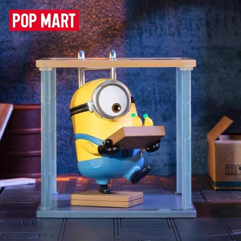 [ของแท้] Popmart Minions Secret Base Series รูปเครื่องประดับตุ๊กตา ...