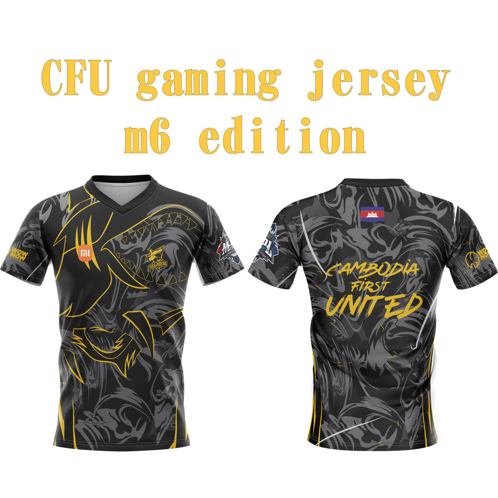 cfu gaming mlbb esport jersey m6 edition world champioship | Shopee ...